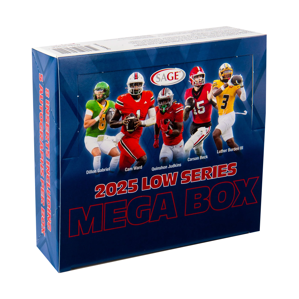Sage - Low Series Football - Mega Box - 2025 – CARDPOPUSA