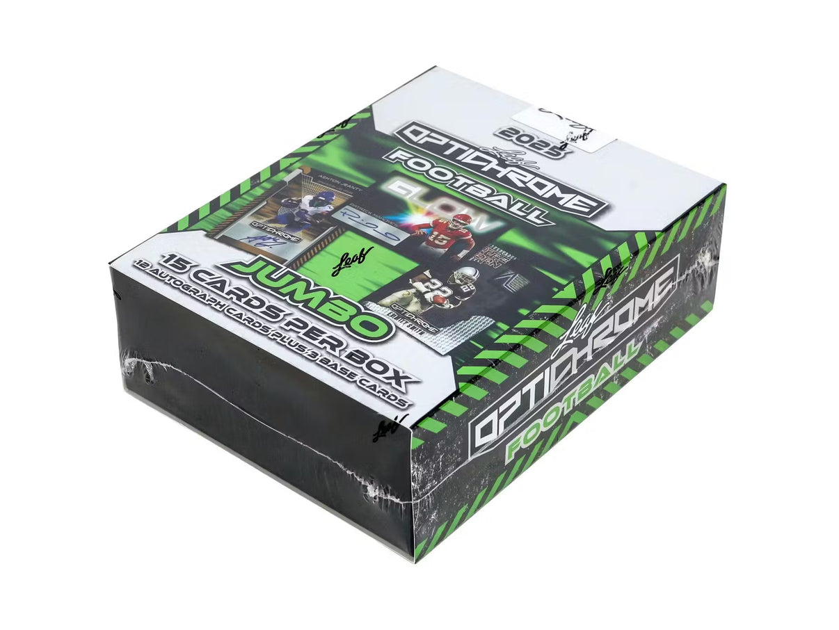 Leaf - Optichrome - Football 2025 - Jumbo Hobby Box – CARDPOPUSA