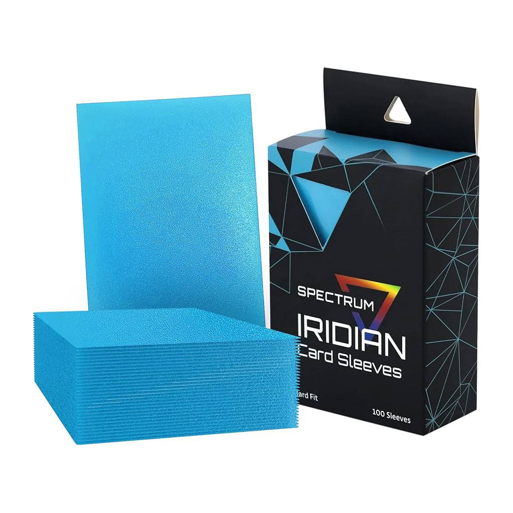 BCW - Spectrum - Iridian Card Sleeves - Matte Blue (100ct) – CARDPOPUSA