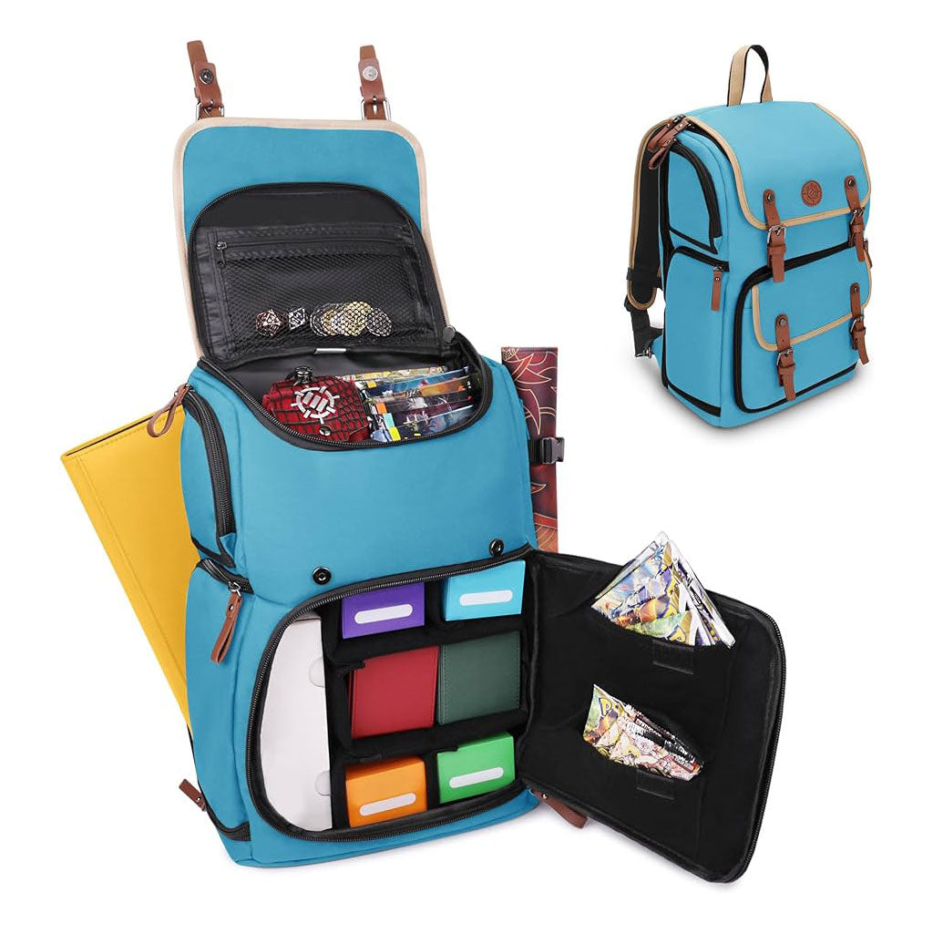 Enhance Designer Edition Trading Card Backpack - Blue – CARDPOPUSA