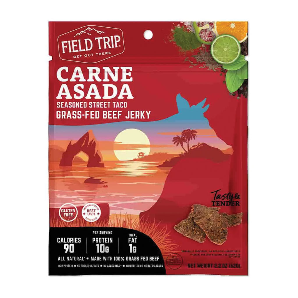 Field Trip - Carne Asada Street Taco Beef Jerky (2.2oz) – CARDPOPUSA
