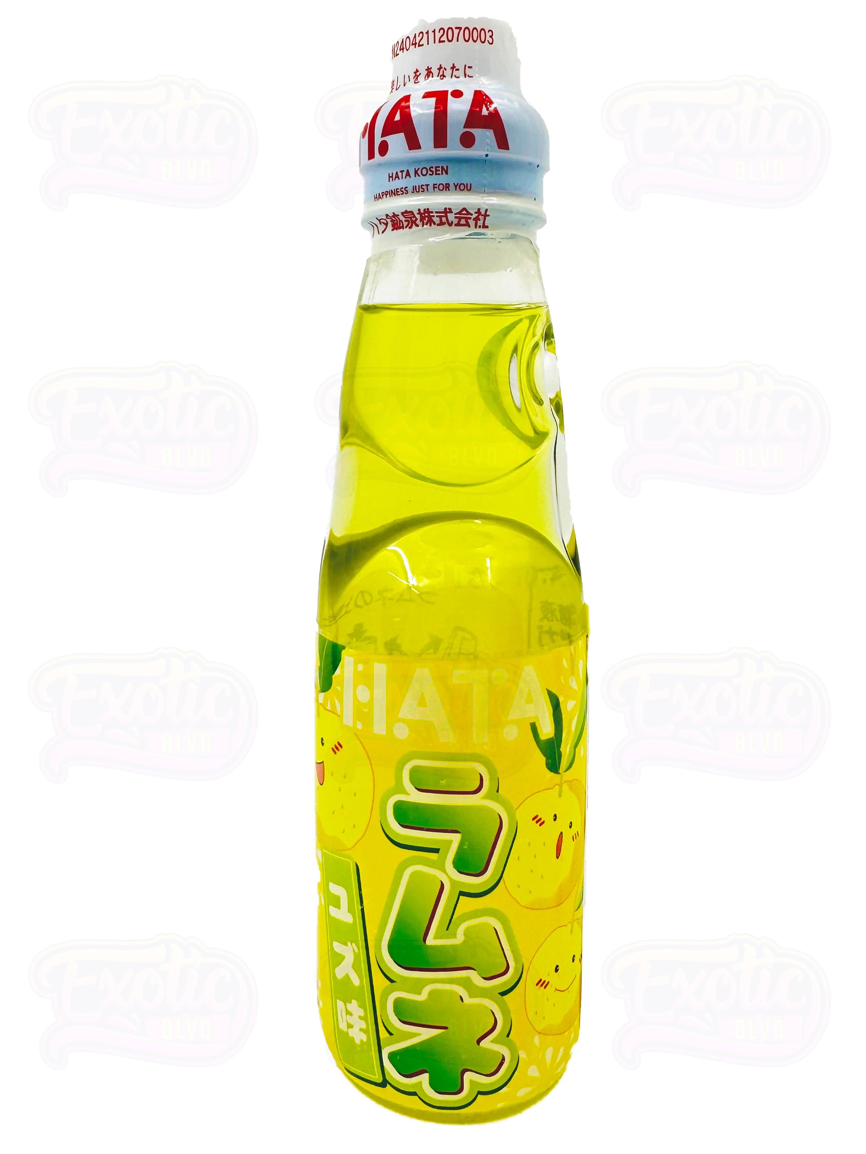 Hata - Ramune Carbonated Beverage - Yuzu (6.76oz) – CARDPOPUSA