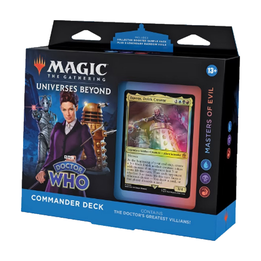 Magic The Gathering - Doctor Who - Masters of Evil - Commander Deck ...
