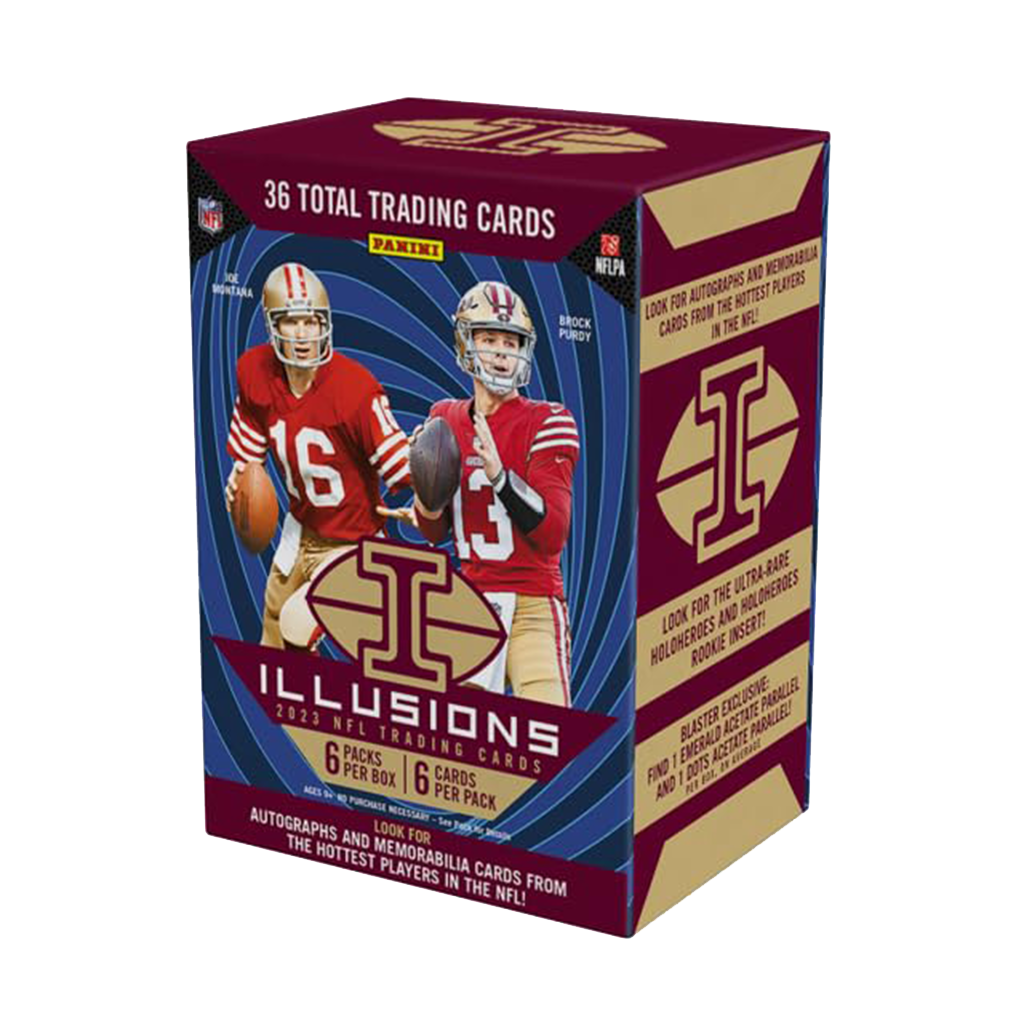Panini - Illusions - NFL Blaster Box 2023 – CARDPOPUSA