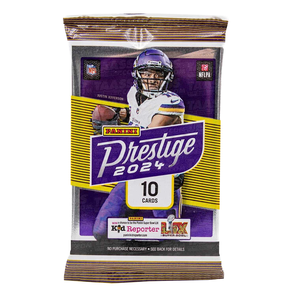 Panini - Prestige - NFL Football - 2024 - Single Pack – CARDPOPUSA
