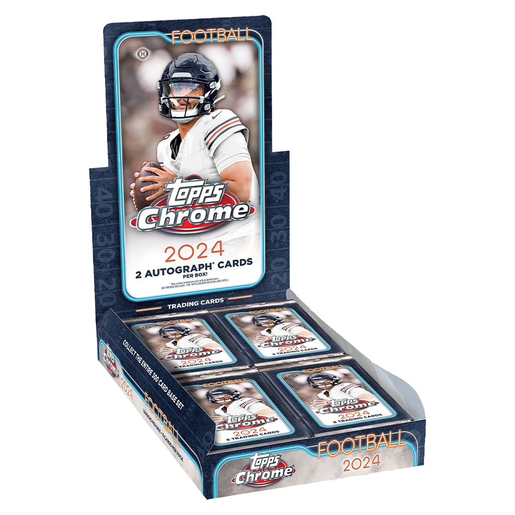 Topps Chrome - Football - 2024 - Hobby Box – CARDPOPUSA