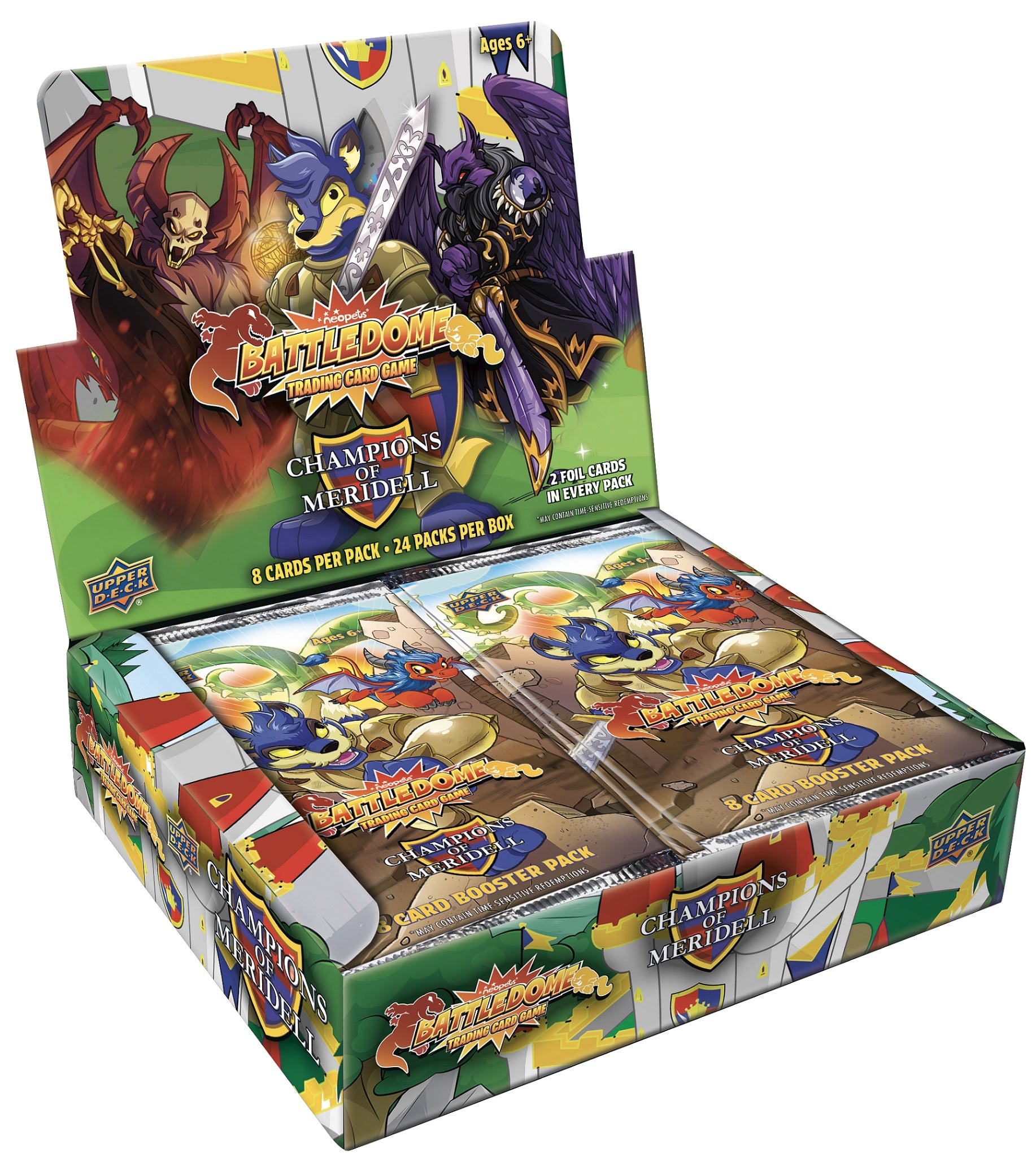 Neopets - Battledome TCG - Champions of Meridell - Booster Box – CARDPOPUSA