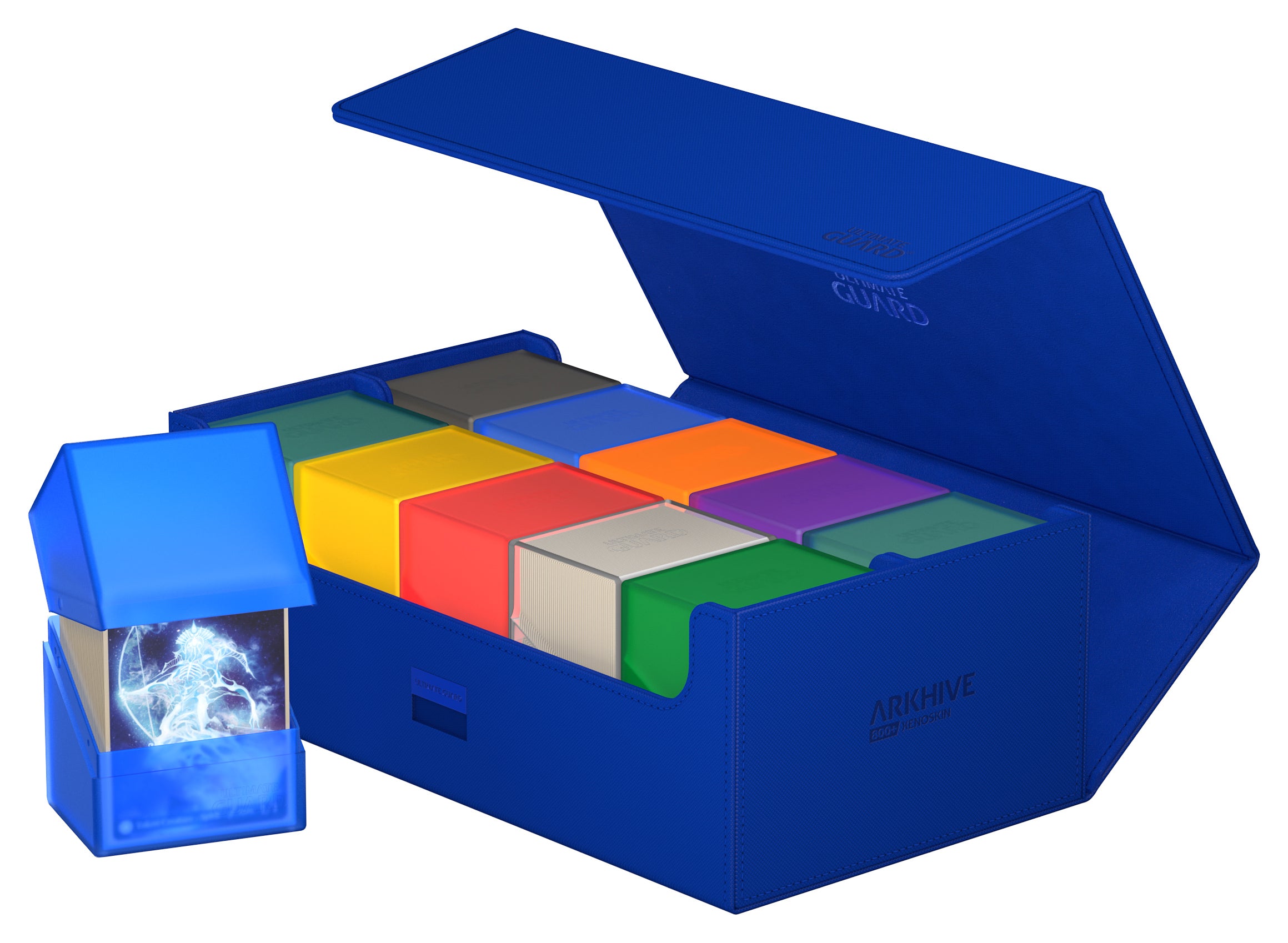 Ultimate Guard - Arkhive 800+ - Monocolor Blue – CARDPOPUSA