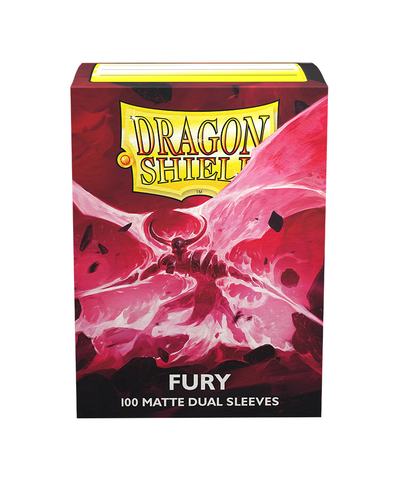 Dragon Shield - 100ct Standard Card Sleeves - Matte Dual Fury – CARDPOPUSA
