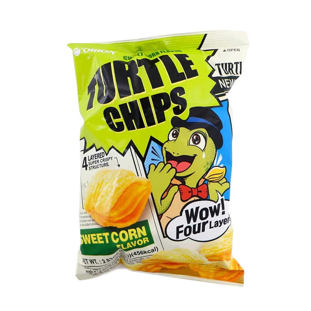 Orion - Turtle Chip - Sweet Corn - 2.83 Oz – CARDPOPUSA