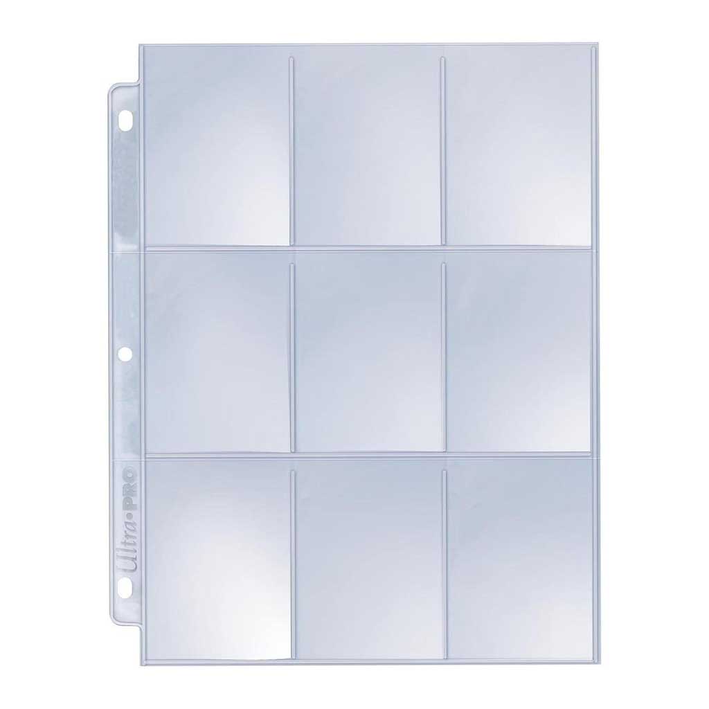 Ultra-Pro - Silver Series 9-Pocket Pages (SINGLE SHEET) – CARDPOPUSA
